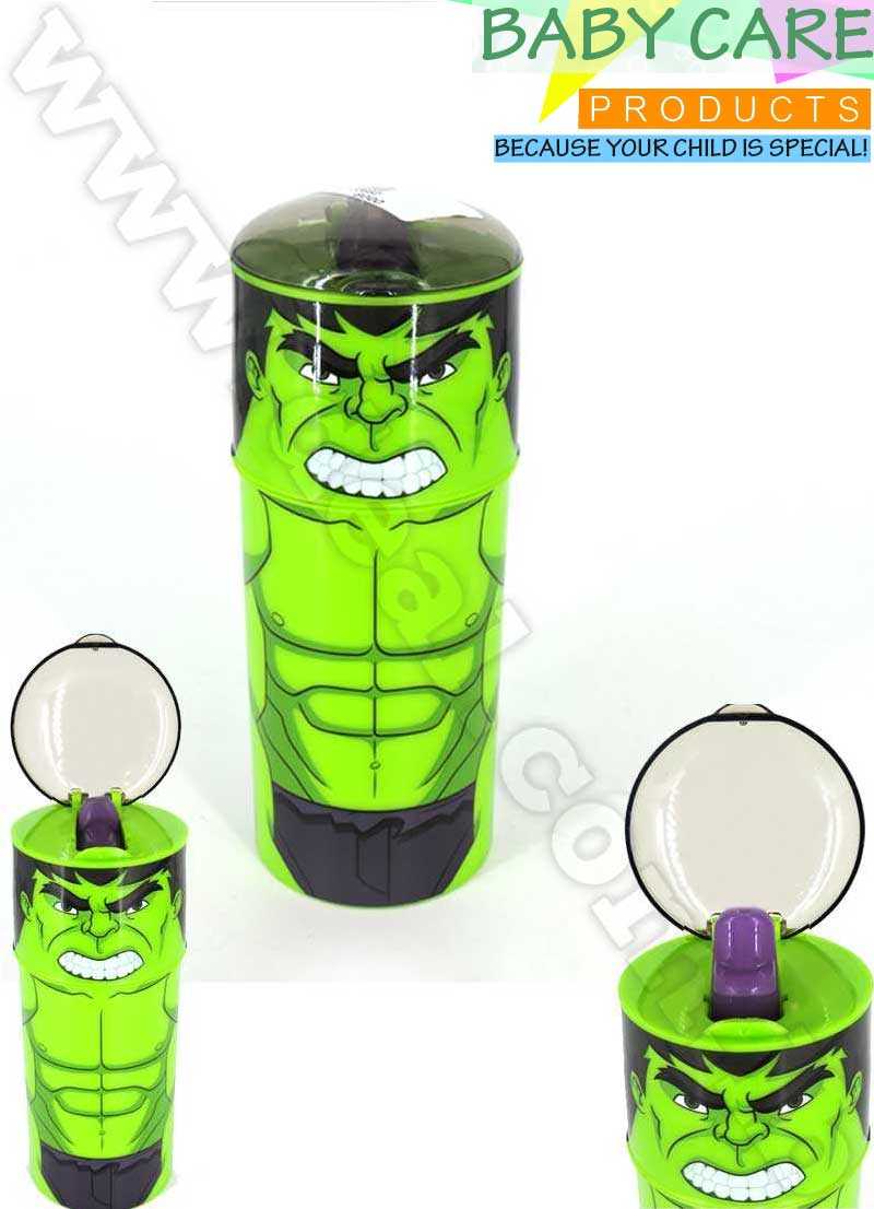 Disney Hulk Avengers Plastic Water Bottle 350ml For Kids