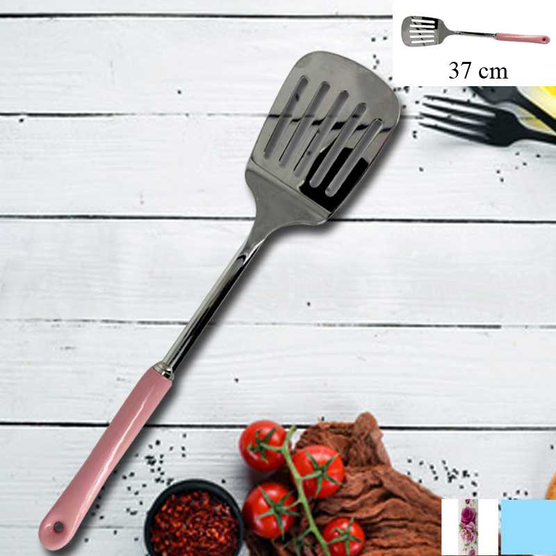 Large spatula, non-stick easy to clean stainless steel, attached with a ...