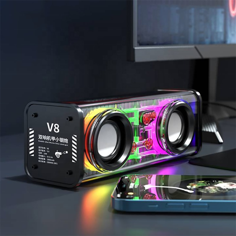 RGB BT5.3 Dual 13.6W Armour Speaker