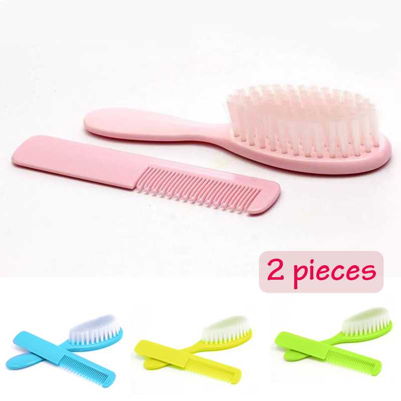 Soft Baby Comb and Hair Brush Set