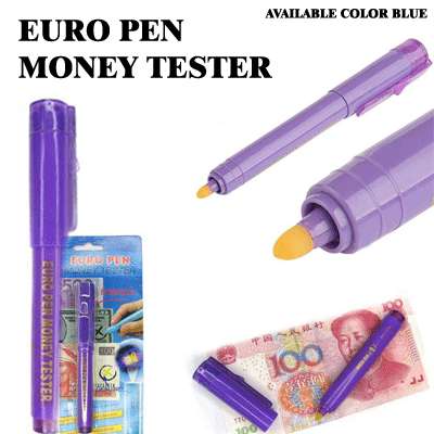 Euro pen Money Tester